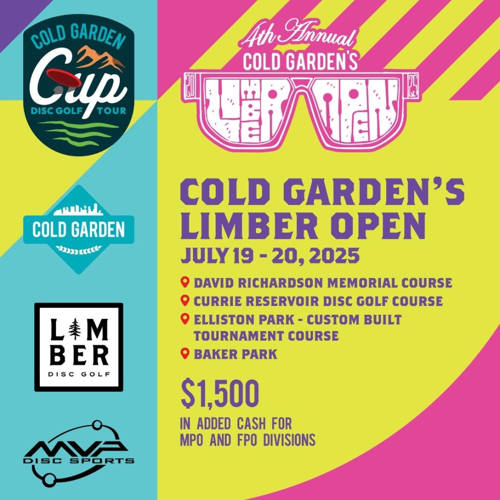 2025 Limber Open Disc Golf Tournament! - Cold Garden