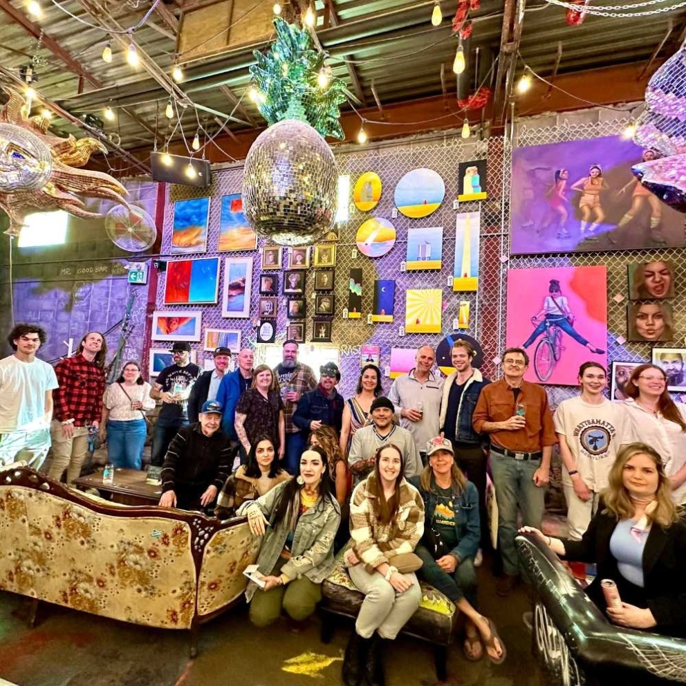 Art Wall Launch Party: A Local Group Art Exhibition at Cold Garden - Cold Garden