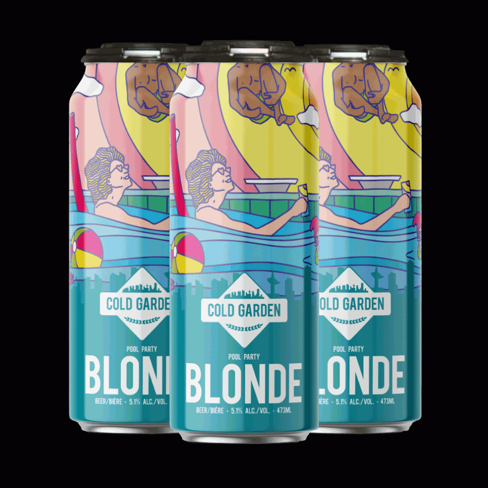 Pool Party Blonde 4-Pack - Cold Garden